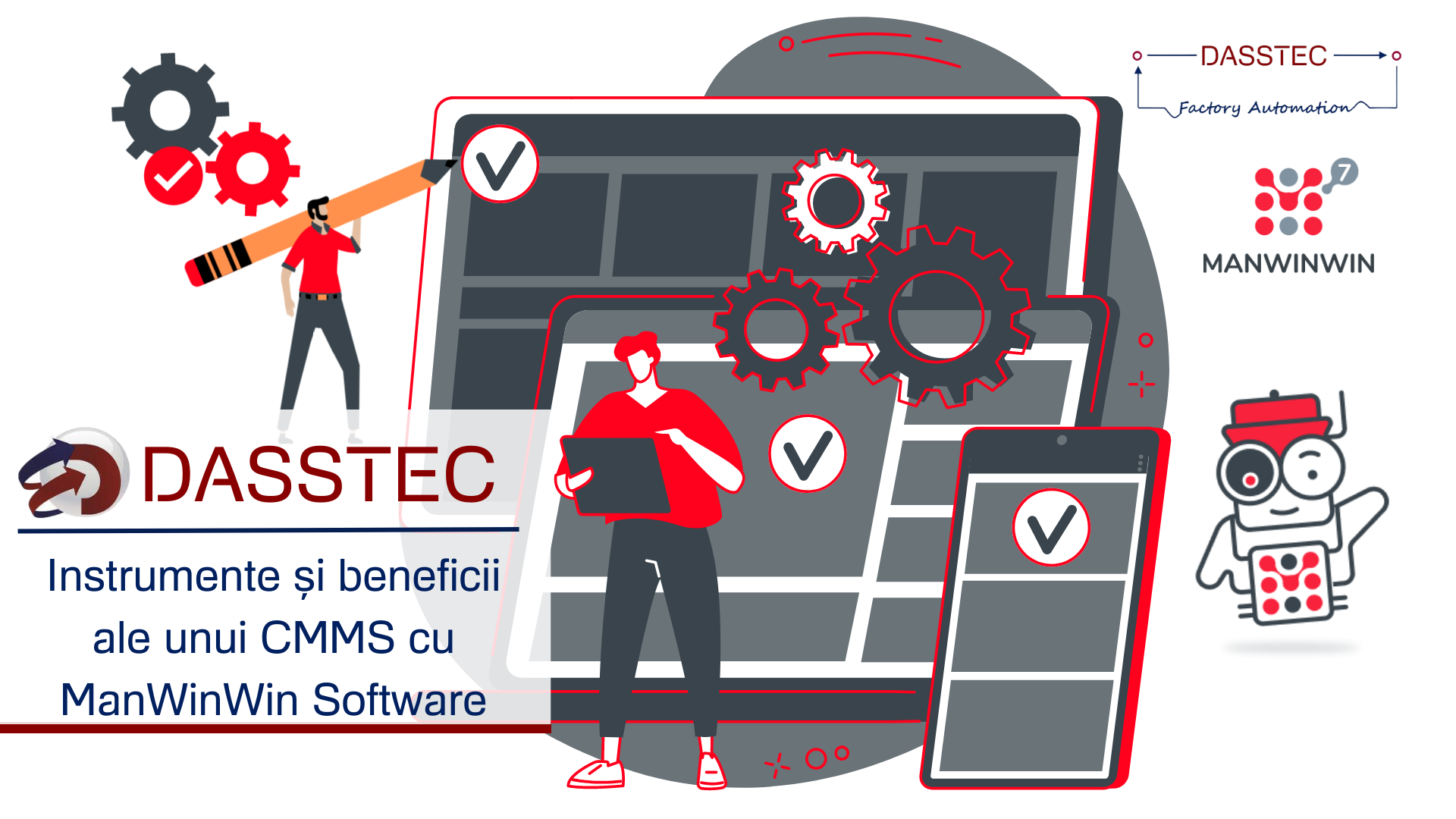 ManWinWin Software pentru Managementul Mentenanței (CMMS)